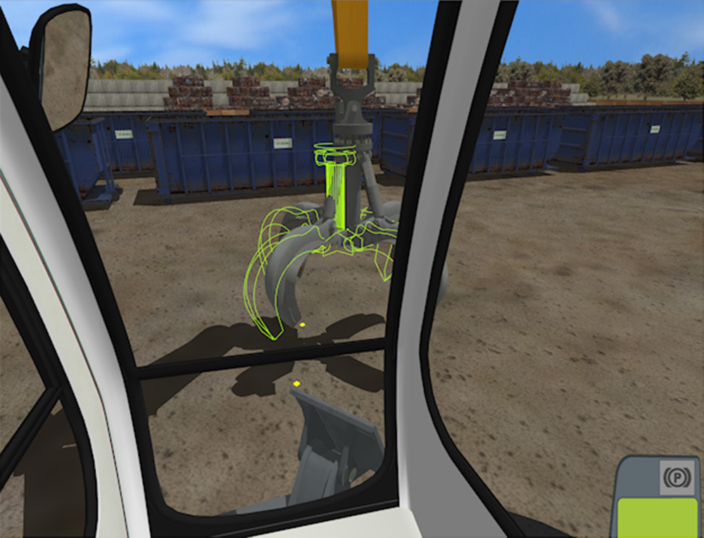 Wheeled Material Handler Personal Simulator | Tech-Labs